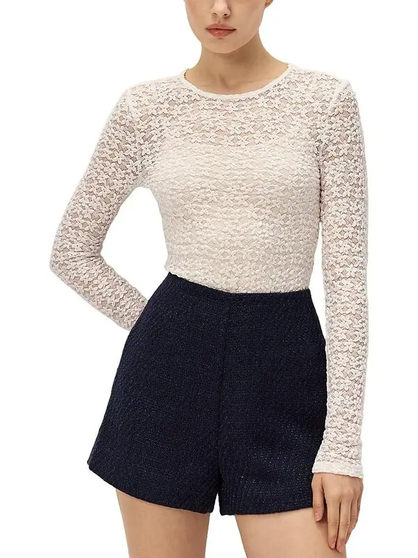 ELODIE THE LABEL Ciela Lace Top - Off White