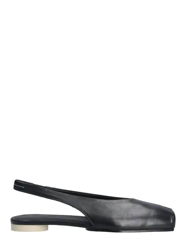 MAISON MARGIELA Slingback Ballet Flats - Black