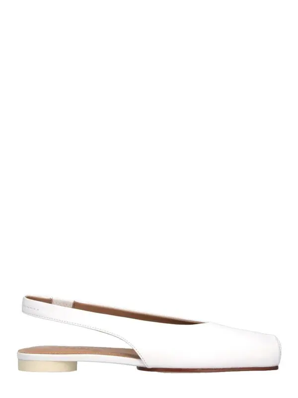 MAISON MARGIELA Slingback Ballet Flats - White