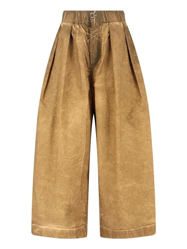 UMA WANG Poetic Wide Pants - Beige