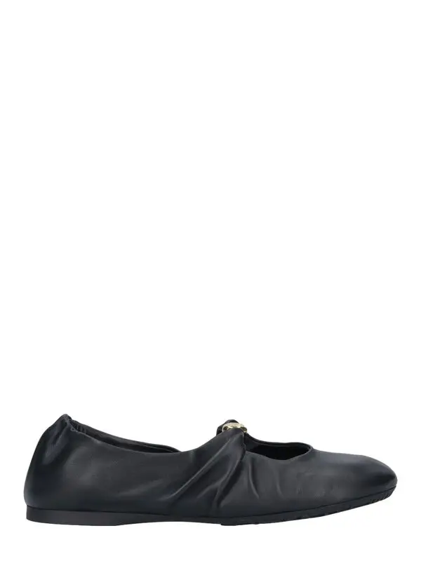 Loewe Pebble Soft Ballet Flats - Black