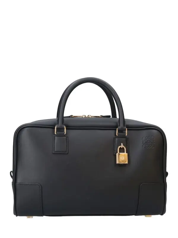 Loewe Amazona 28 Handbag - Black