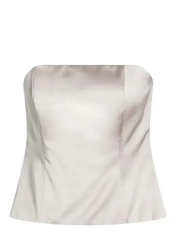 CRISTINAEFFE Off-the-shoulder Corset Top - Beige