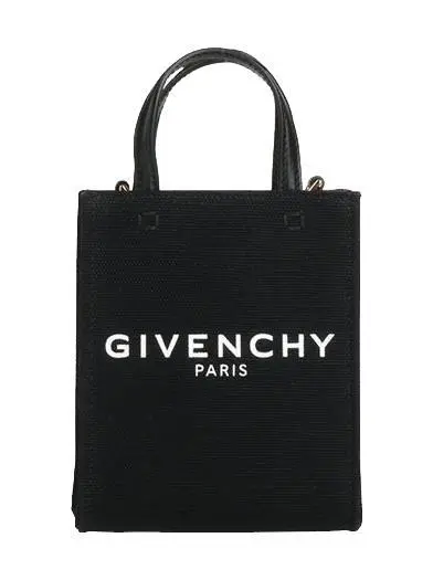 Givenchy Small Coated Fabric Shopper Bag - Black