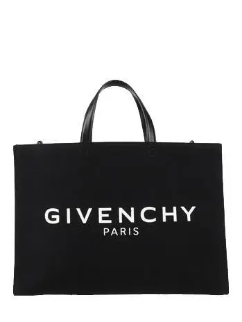 Givenchy Large Canvas Shopper Bag - Black