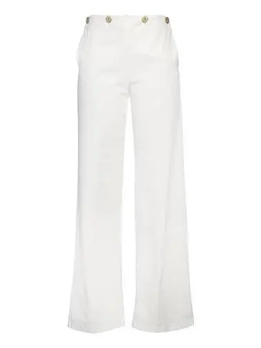 DEPARTMENT 5 Wide-leg Cotton Trousers - White