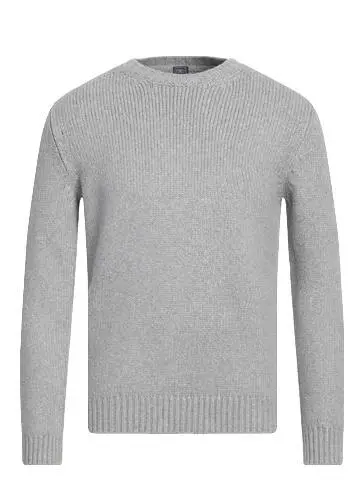 Fedeli Sweater In Cotton And Polyester - Grey