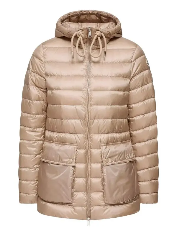 Moncler Jasmine Parka Puffer Jacket - Cream