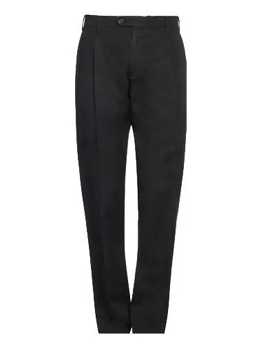 LARDINI Pants Military Size Linen, Cotton - Black