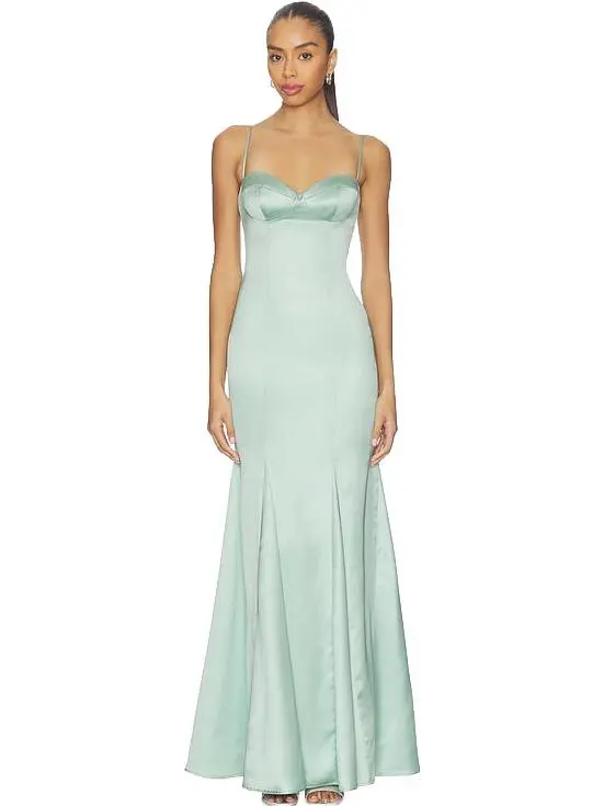 Katie May Opus Gown - Winter Green