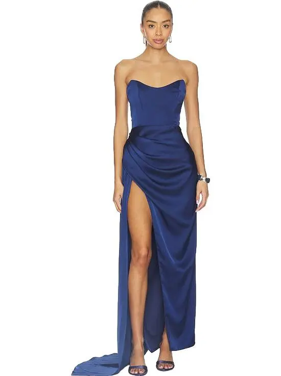 Katie May Bita Gown - Navy