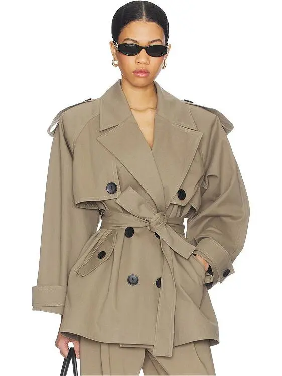 SELMACILEK Terra Trenchcoat - Khaki