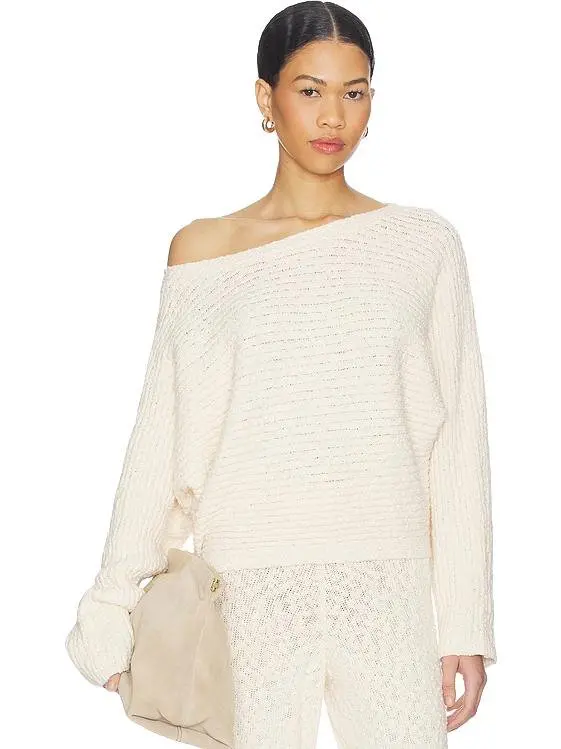 Tularosa Elio Off The Shoulder Sweater - Ivory