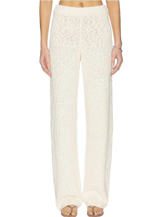 Tularosa Elio Lounge Pant - Ivory