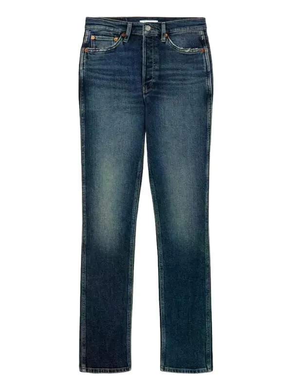 RE/DONE Dagger Skinny Jeans - Blue