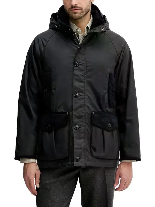 Barbour Modern Heritage Beaufort Hooded Jacket - Blue