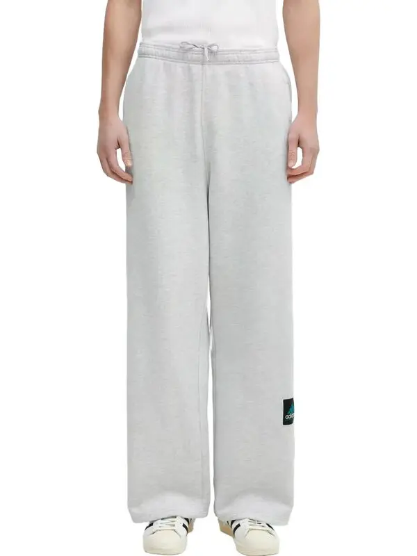 Adidas Logo Patch Trousers - Grey