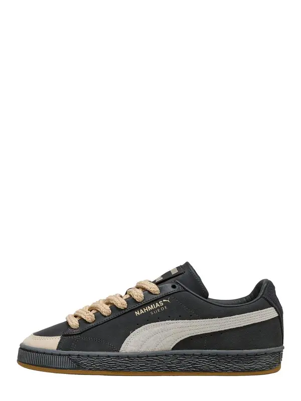 PUMA X Nahmias Suede Sneaker - Flat Dark Gray/vapor Gray/honey Butter