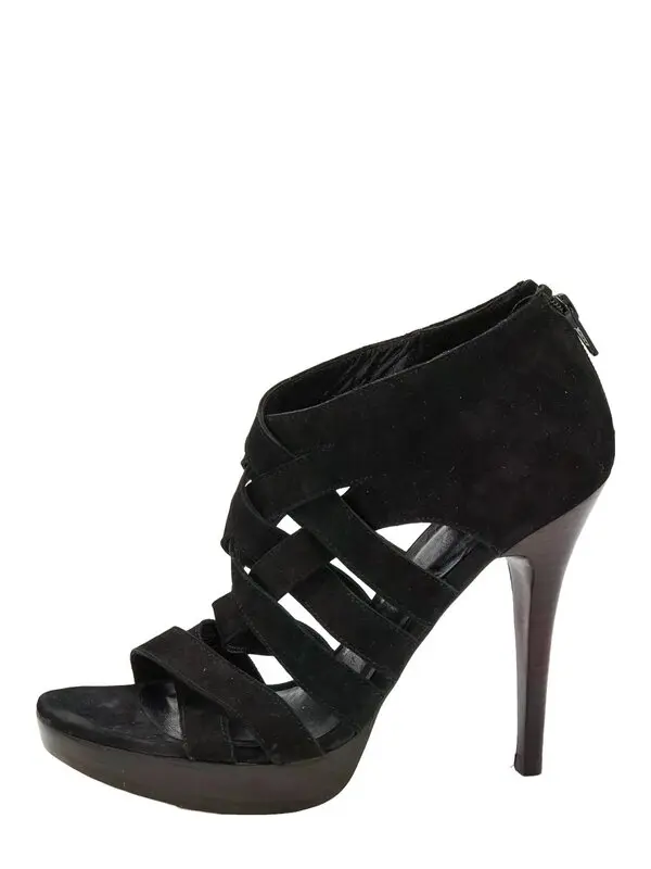 STUART WEITZMAN Strappy High Heel Sandals - Black