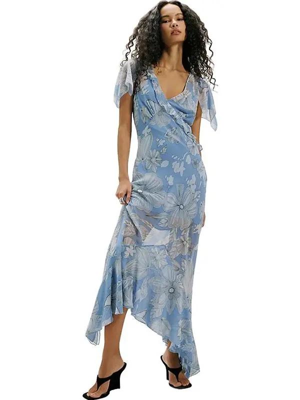 Free People Moonlight Maxi Dress - Blissful Blue