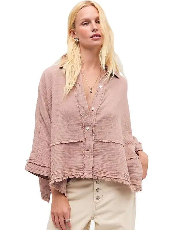 Free People We The Free Happy Days Top - Stucco