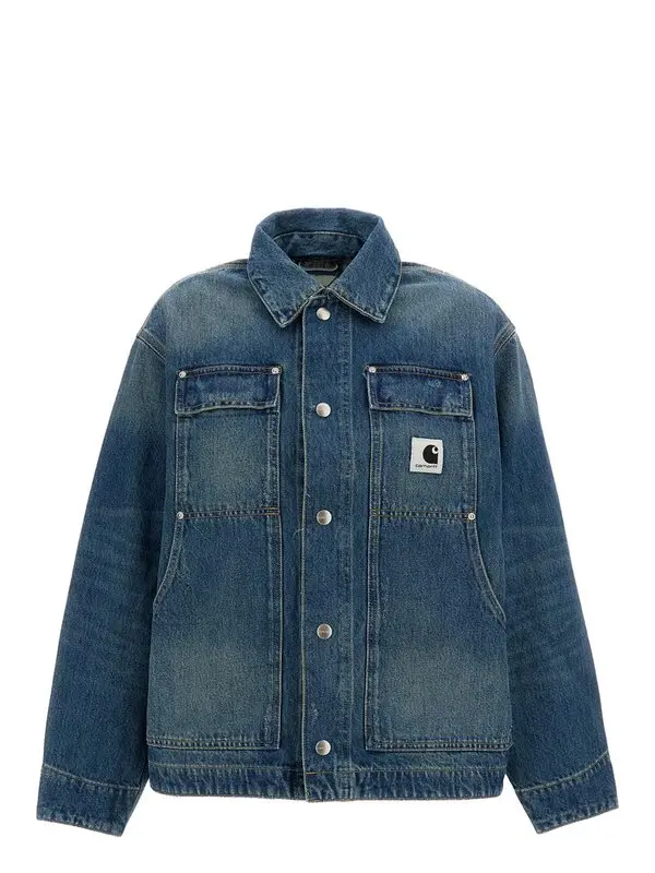 Carhartt Work In Progress Arctic Smith Denim Jacket - Blu