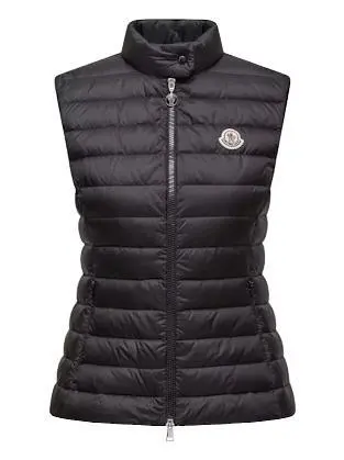 Moncler Igens Stand Collar Vest - Black