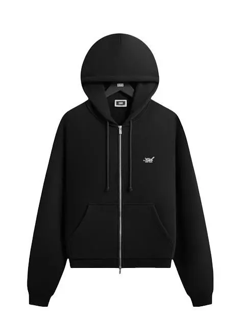 Kith Braxton Full Zip Hoodie - Black