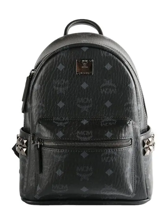Mcm Startk Vi Mini Backpack - Bkblack