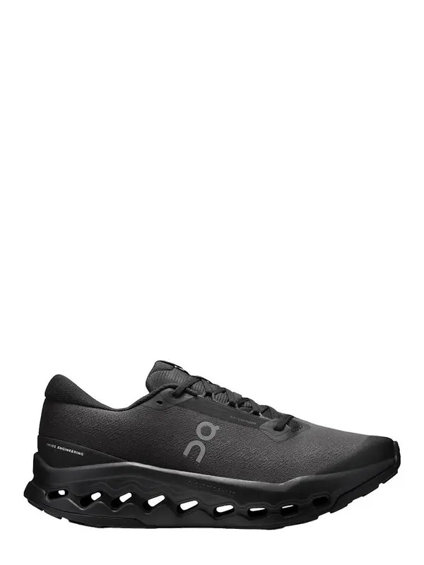 On Cloudsurfer Trail 2 Waterproof Sneakers - Black