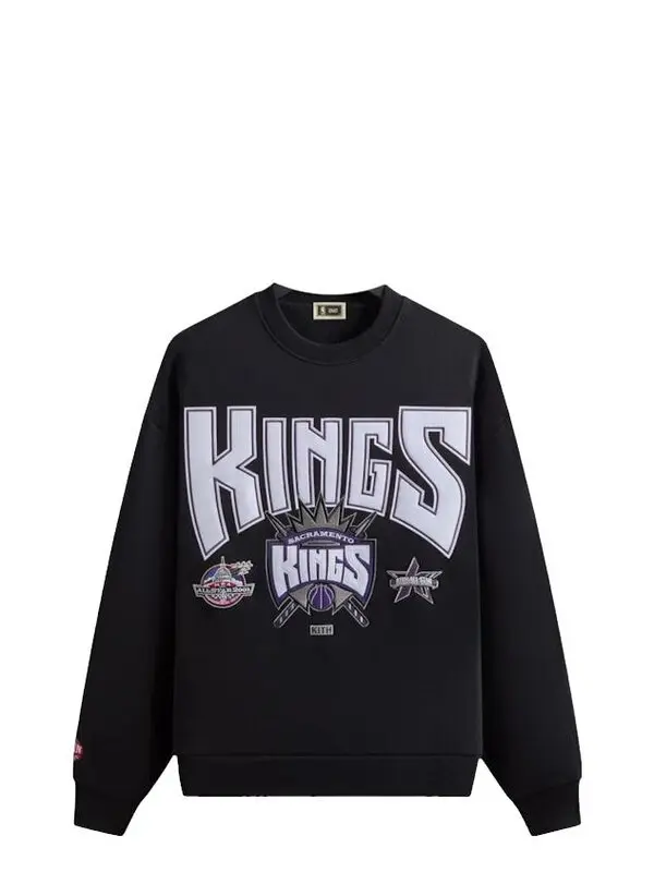 Kith Nba Allstar Sacramento Kings Nelson Crewneck Sweatshirt - Black