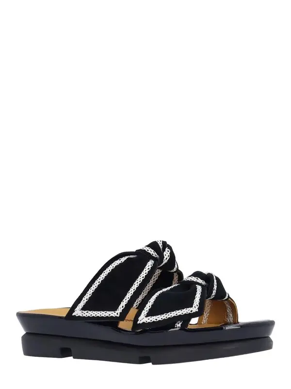 L'AMOUR DES PIEDS Voleta Two-strap Sandal - Black
