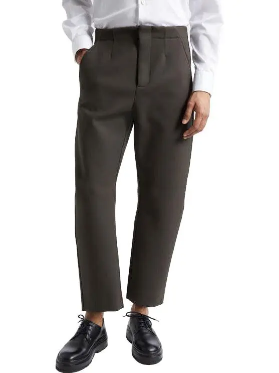 Jacquemus Le Pantalon Gardian Pinched Pants - Dark Khaki