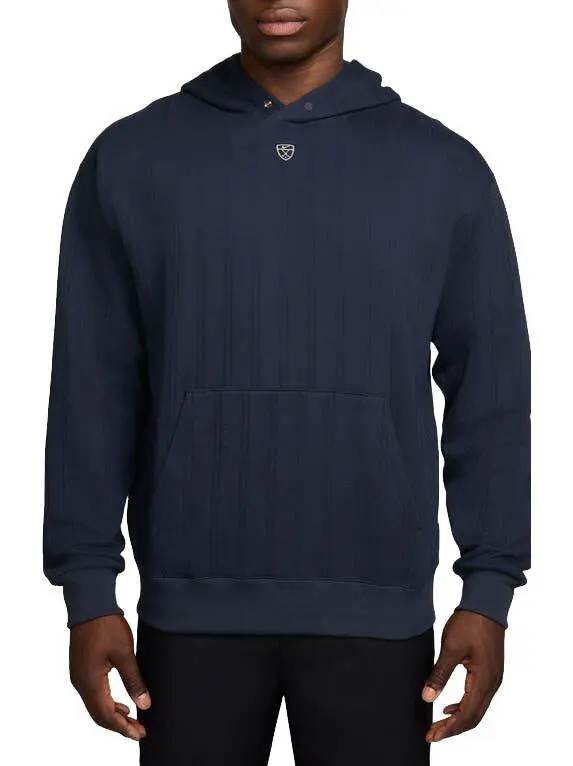 Nike Therma-fit Oversized Hoodie - College Navy/black