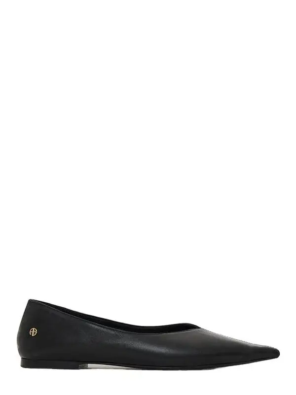 ANINE BING Hilda Ballerinas - Black