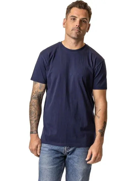 VOTTERA Organic Cotton T-shirt - Navy Blue