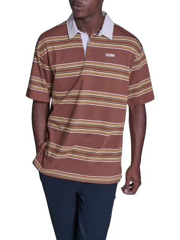 CONVERSE Cons Stripe Polo - Unearthed Multi