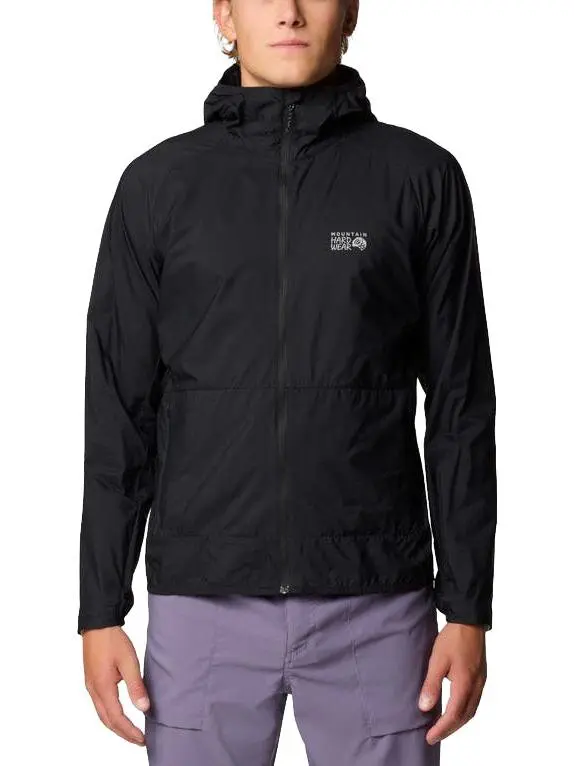 Mountain Hardwear Kor Airshell™ Hooded Jacket - Black