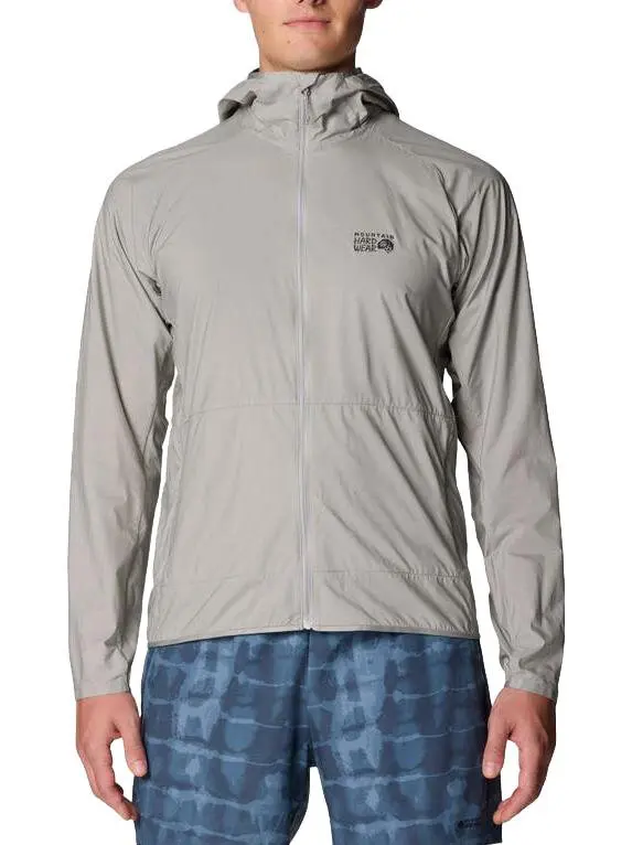 Mountain Hardwear Kor Airshell™ Hooded Jacket - Half Moon Grey