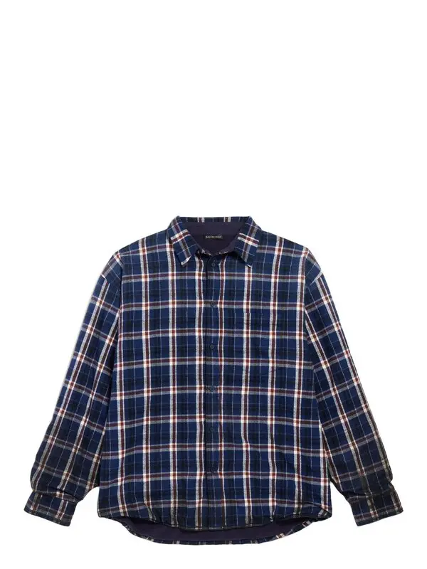 Balenciaga Reversible Shirt - Blue