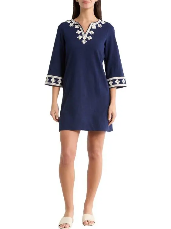 Tommy Bahama Sunset Harbor Cotton Mini Dress - Coastline