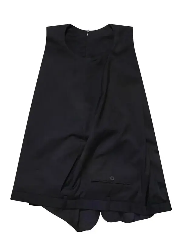 HODAKOVA Sleeveless Waistcoat - Black