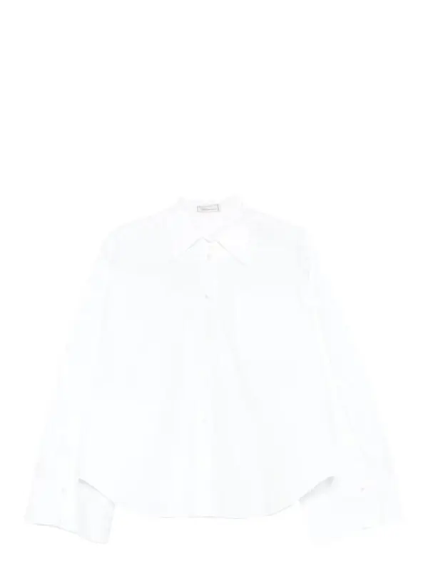 Blumarine Popeline Shirt - White