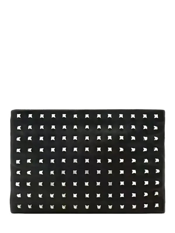 ALLSAINTS Bettina Studded Zip Clutch Bag - Black
