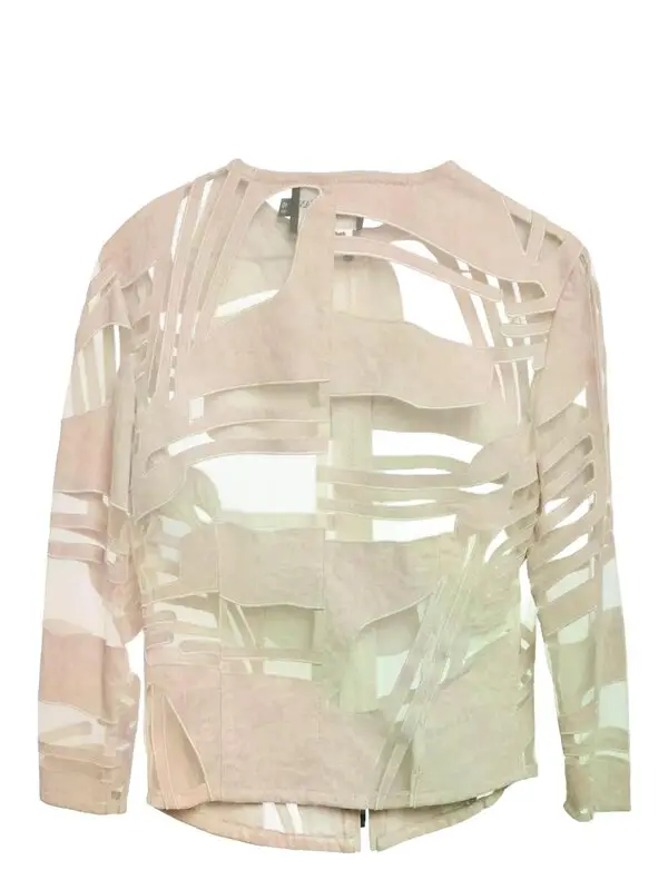 Giorgio Armani Paneled Jacket - Pink