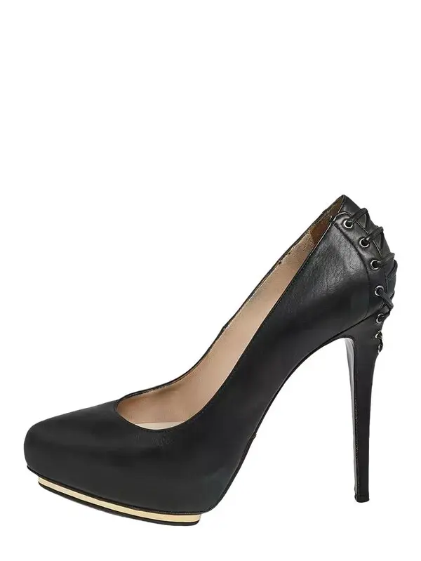 LE SILLA 130mm Embellished Stiletto Pumps - Black