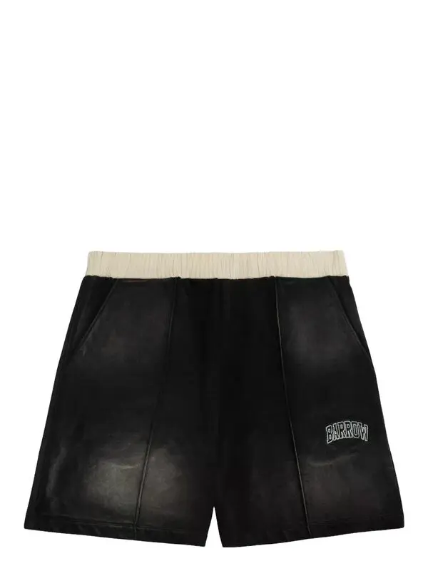 BARROW Logo Shorts - Black