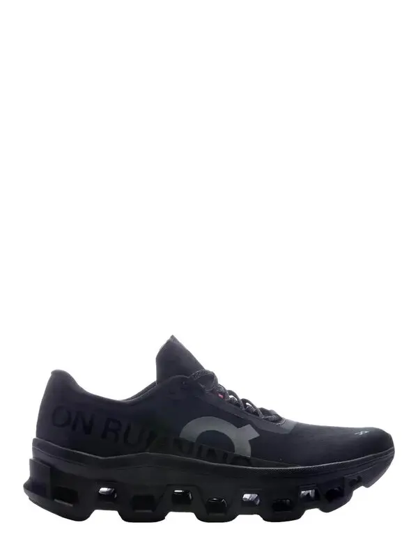 On Cloudmonster 1 Logo Sneakers - Black