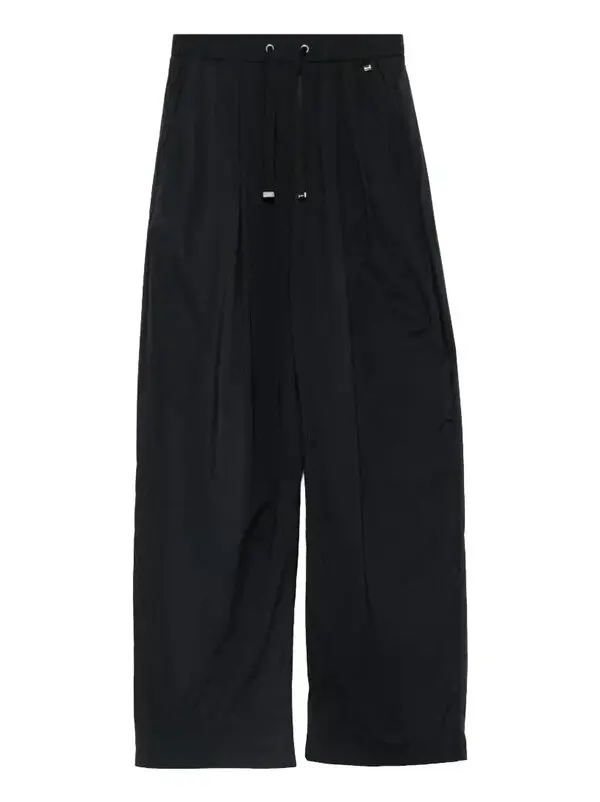 Herno Pleated Palazzo Pants - Black