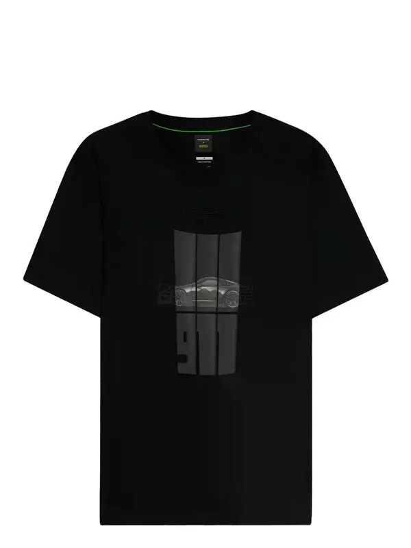 BOSS Graphic-print T-shirt - Black